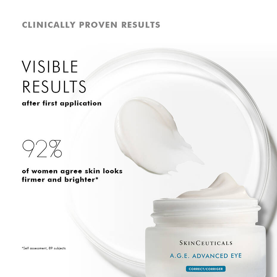 A.G.E Advanced Eye Cream | Dark Circles & Wrinkles | SkinCeuticals UK
