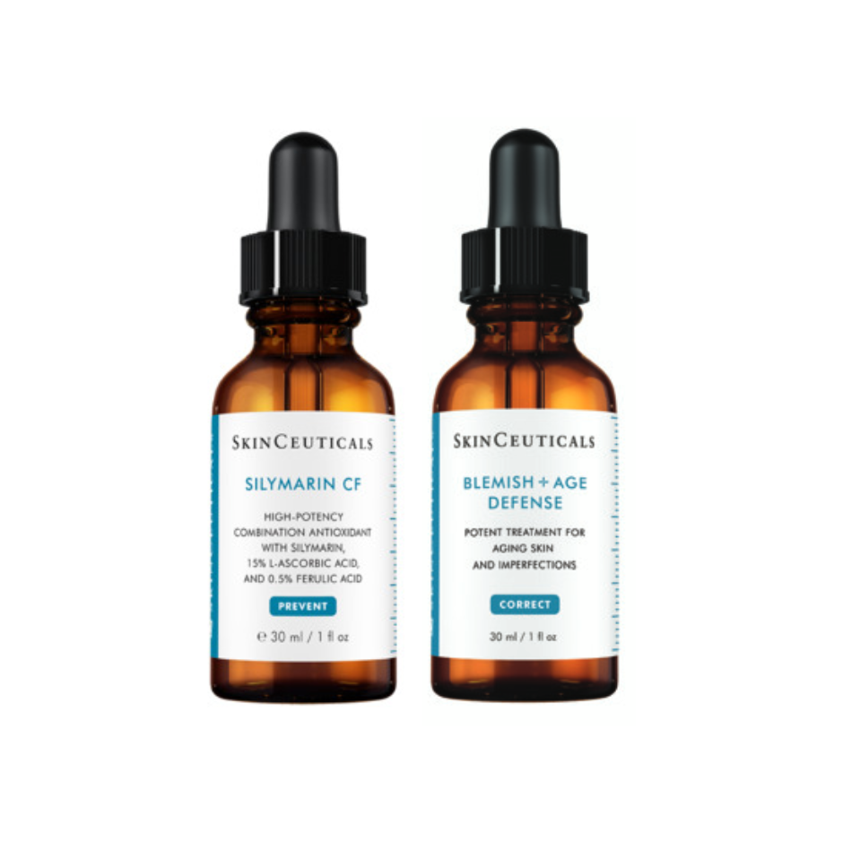 Blemish & Age Defence + Silymarin CF Blemish Set | SkinCeuticals UK